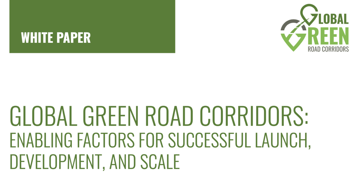 Global Commercial Drive To Zero Program — Global Green Road Corridors ...
